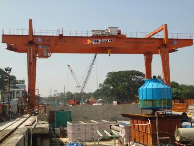 China MG Model 5ton~250ton Double Track Gantry Crane With Trolley for sale