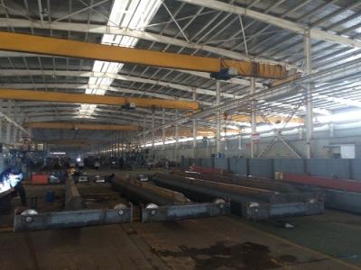 China electric single girder overhead crane 10 ton LDA type for sale