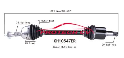 Cina Cv 1500 dell'acciaio di pezzo fucinato OE del giunto del cv di Ram ProMaster Axle Assembly Heavy Duty Clamp in vendita