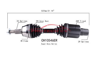 Cina Stivale resistente del Dakota Front Axle Shaft Replacement Cv Joint TPEE in vendita