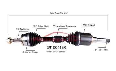 Cina Unità ESTREMA stridente di forgia fredda del tempo di tecnologia della trasformazione dello stivale del cv Axle Assembly Heavy Duty Clamp TPEE di GM10041ER in vendita