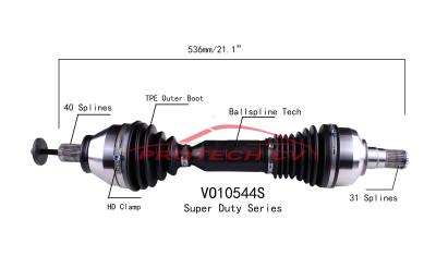 Cina Albero motore di Volvo Xc70 dell'albero motore del cv di VO10544S Volvo 60 in vendita