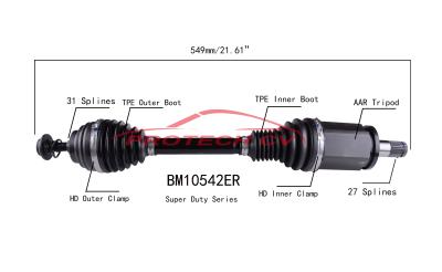 Cina Bmw Front Drive Shaft di Front Axle Assembly Replacement 228i XDrive dell'acciaio 20CrMnTi in vendita