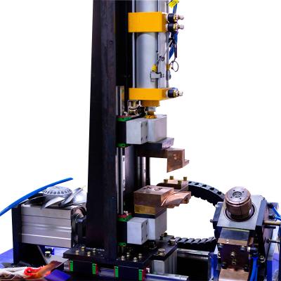 China Automatic Resistance Welding Machine for Metal Fan Blade Assembly for sale