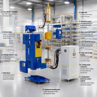 China Automatic Resistance Spot Welding Machine Offering Multiple Welding Modes and High Reliability for Production Efficiency for sale
