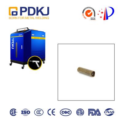 China Handheld Automatic Wire Feeding Fiber Laser Welding Machine For Motor Coil Shaper for sale
