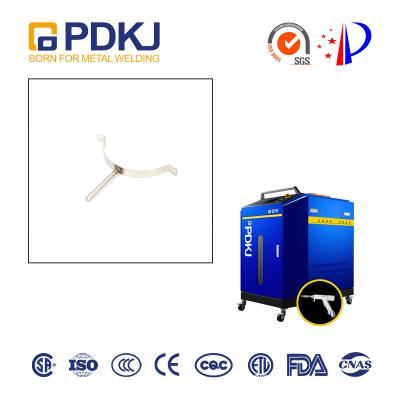 Cina Saldatrice automatica tenuta in mano del laser della fibra di alimentazione del filo per il verticale dell'arco dell'acciaio inossidabile in vendita