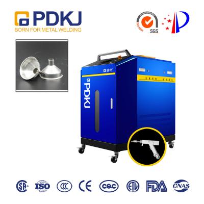 China Handbediende Automatische Draad het Voeden het Lassenmachine van de Vezellaser voor Trechter Te koop