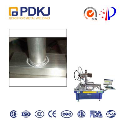 Cina Lega di titanio automatica del saldatore 2mm del laser di XYZ 1500w della saldatrice della metropolitana di PDKJ in vendita