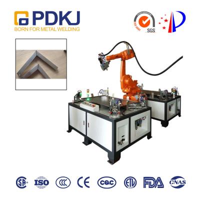 Cina Sei stazioni di lavoro 2000W della saldatura a laser di PW di asse macchina semplice del robot della saldatura ad arco in vendita