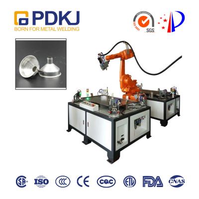 Cina Acciaio al carbonio delle stazioni di lavoro 4mm del braccio del robot della saldatura a laser dell'ARCO in vendita