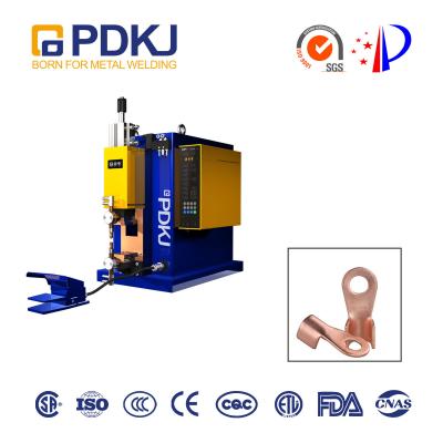 Cina Connettore raffreddato ad acqua da tavolino di For Copper Wire del saldatore a punti di 1000HZ 380V in vendita