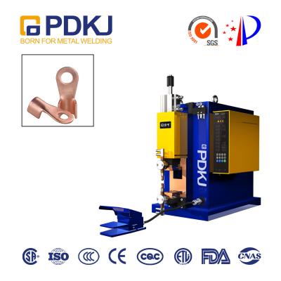 Cina Connettore raffreddato ad acqua da tavolino di For Copper Wire del saldatore a punti di 1000HZ 380V in vendita