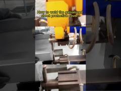 Pressione della macchina 6000N della saldatura a punti dell'invertitore 80KVA per il ferro della toppa del filo