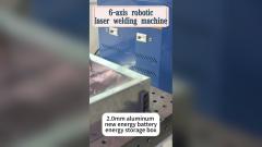 2.0mm Aluminum Energy Storage Battery Boxes Are Robotically Laser Welded