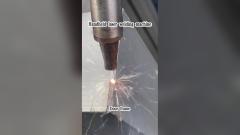 Metal Door Frames Are Precisely Welded with a Handheld Laser Welding Machine