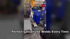 2mm Galvanized Radiator Housings Are Precisely Welded with a Robotic Laser Welding Machine