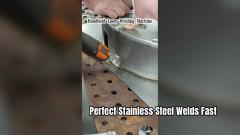 Stainless Steel Is Precisely Welded with a Handheld Laser Welding Machine