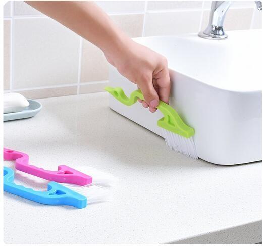 Hand-held Door Window Track Groove Gap Or Kitchen Cleaning Brushes
