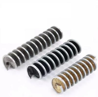 China Spiral Wound Spring Brush For Cleaning Optical Cable Wire for sale