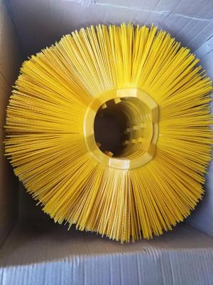 Cina Spazzole ad anello per spazzaneve piatte/convolute Spazzola per spazzatrice stradale in poli wafer in vendita