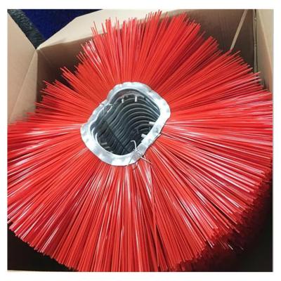 Cina Spazzole ad anello per spazzaneve piatte/convolute Spazzola per spazzatrice stradale in poli wafer in vendita