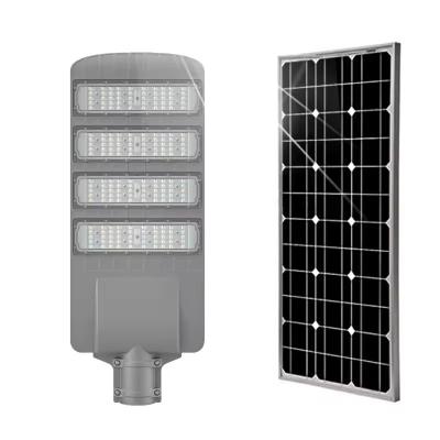 Cina 3 anni di garanzia Aluminium Solar Street Light pannello di polisilicio IP65 impermeabile 50w 100w 150w 200w Split Led Solar Street in vendita