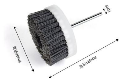 China Industrial Precision Parts Deburring And Polishing Circular Brush for sale
