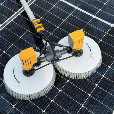 China X4 Double Head Solar Cleaning Rotating Brush Soft Bristle for sale