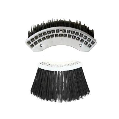China Limpeza de estradas Limpeza de barrancos Vassoura com escova lateral de fio de aço e diâmetro de filamento de 2*3mm à venda