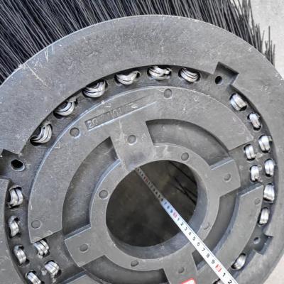 Cina Spazzola di pulizia stradale con filo di acciaio piatto e pennelli in PP in vendita