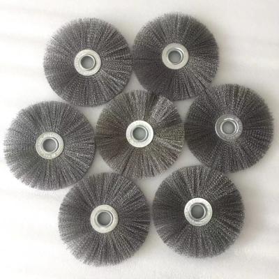China 150*5.5mm Parallel Carbon Steel Wire Wheel for sale