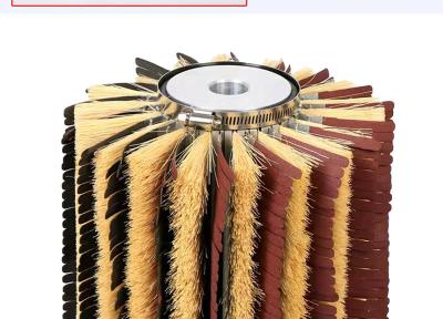 Cina Spazzola di lucidatura per abrasivi per tessuti Spazzola industriale di lucidatura per abrasivi per tessuti Sisale Rollo di lucidatura per legno Sisale Carta di levigatura in vendita