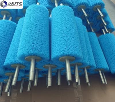 中国 耐磨ブラシ ナイロン ローラー 円筒ブラシ 回転ブラシ 販売のため