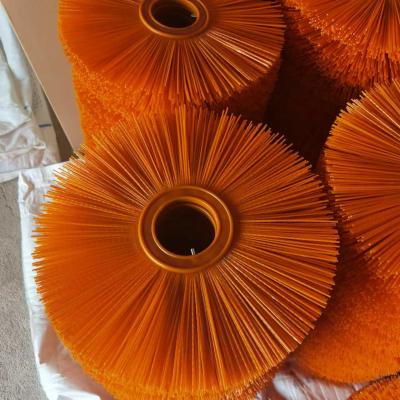 Китай Рубашки для дорожных меток 80 * 350 мм Уборка оборудования Части из износостойкого пластмассового кольца Плоская вафельная щетка для удаления пыли продается