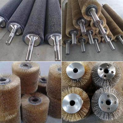 中国 金属鋼鉄のワイヤを磨くローラーブラシ 販売のため