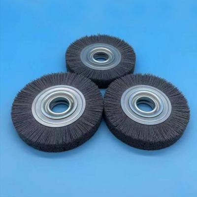 China Abrasive Wire Brush Wheel Polishing Brush Passivation Brush Specialized Polishing Metal Polishing for sale