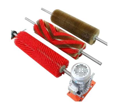Chine Rouleau brosse de nettoyage pour machine minière industrielle pour l'élimination de la poussière et de la boue à vendre