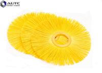 China Flat Style Snow Sweeper Brush PP Fastening Nylon Wire Customized Size for sale