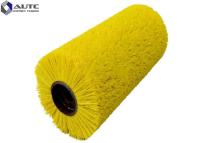 China Flat Style Snow Sweeper Brush PP Fastening Nylon Wire Customized Size for sale
