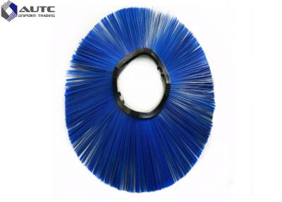 China PP Wire Fastening Wafer Brush Snow Rotary Convoluted Wavy Ring Brush For Farms for sale