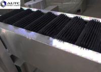 China Durable Fruit Vegetable Cylindrical Wire Brush , Cylinder Wire Brush Multifunction for sale