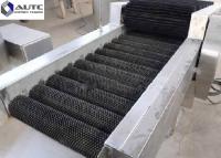 China Durable Fruit Vegetable Cylindrical Wire Brush , Cylinder Wire Brush Multifunction for sale