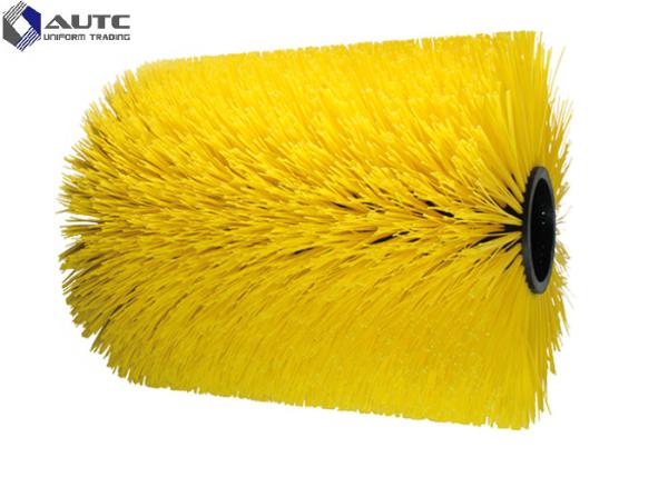 Farm Automatic Swing Cattle Scratching Brush Massager With Motor Yellow Green