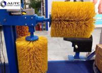China Hard Plastic Cattle Scratching Brush Double Electric Auto Rotating Dairy for sale