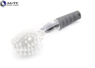 China Kitchen Hand Held Dish Washing Pot Brush Automatic Soap Dispensing Customized for sale