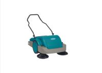 China Two Sided Brush Industrial Floor Sweeper Machine Pushing Force Simple Operation for sale