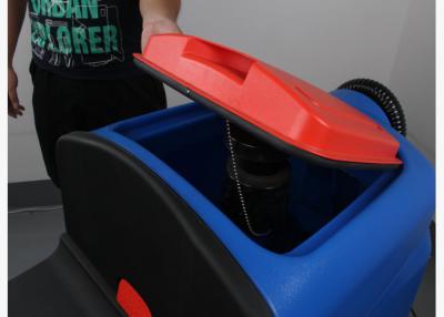 China Double Brush Floor Sweeper And Scrubber 180 Rpm Brush Rotation Speed Iso9001 for sale