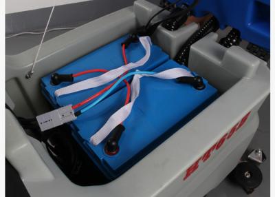China Double Brush Floor Sweeper And Scrubber 180 Rpm Brush Rotation Speed Iso9001 for sale