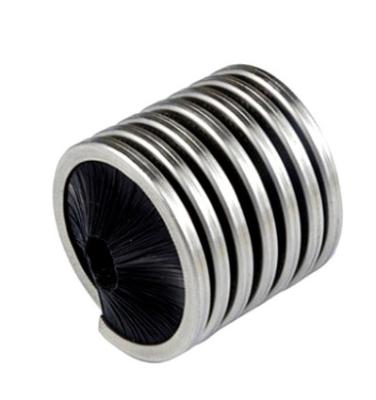 China Chain Cleaning Nylon Spiral Inside Coil Brush for sale